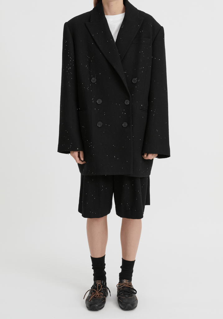 PERI BLAZER BLACK | BLANCA | TUCHUZY | Tuchuzy